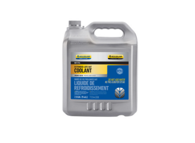 New Holland Extended-Life OAT Coolant/Antifreeze MAT 3724- 2.5GAL(9.46