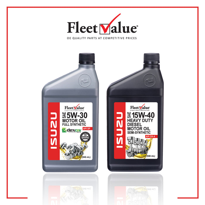 Isuzu FleetValue SAE 15W-40 Heavy Duty Diesel Semi-Synthetic Motor Oil